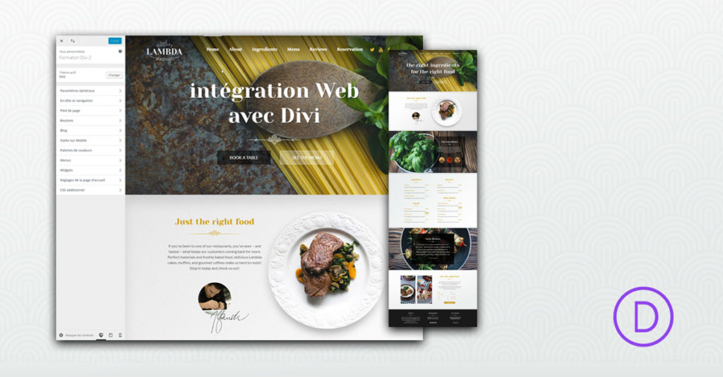 Divi intégration Web - Netologiste e-learning